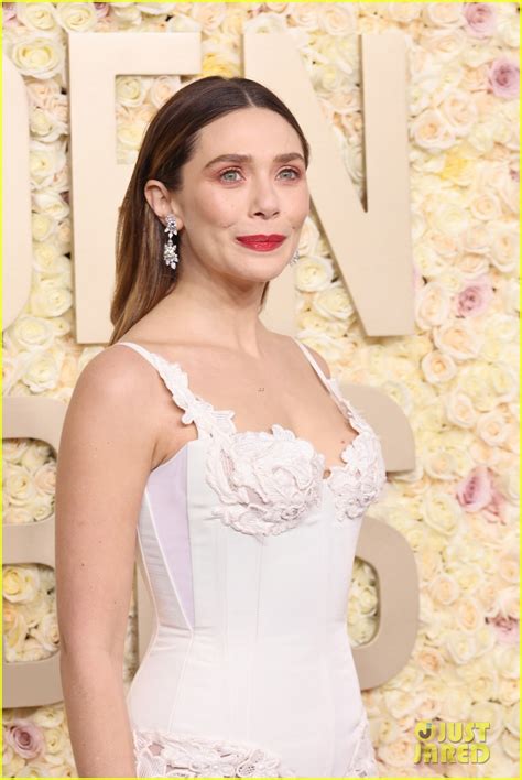 Marvel Stars Brie Larson Elizabeth Olsen Look Glamorous On Golden