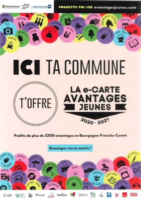 La carte avantages jeunes est arrivée