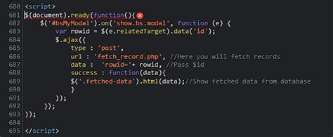 jquery bootstrap 5 modal not receiving data from php with ajax stack overflow