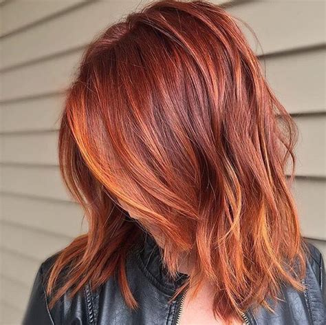 Sunny Copper Red Hair Colors For Bright Gals Hairstylecamp
