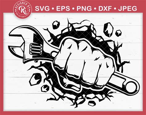 Mechanic Svg Smash Punch Mechanic Svg Wrench Svg Repair Etsy Canada
