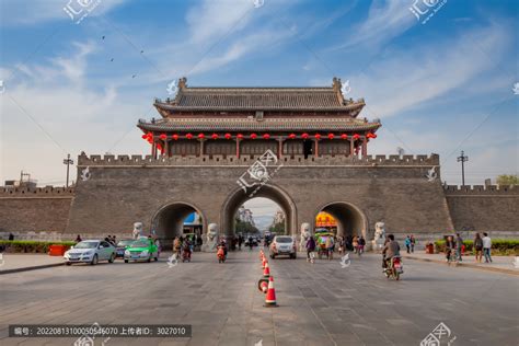 寿县古城通淝门 历史遗迹 建筑摄影 摄影素材 汇图网www huitu