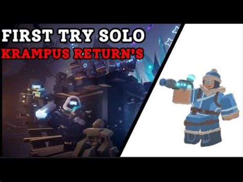 FIRST TRY SOLO Krampus Revenge TDS Winter Event YouTube