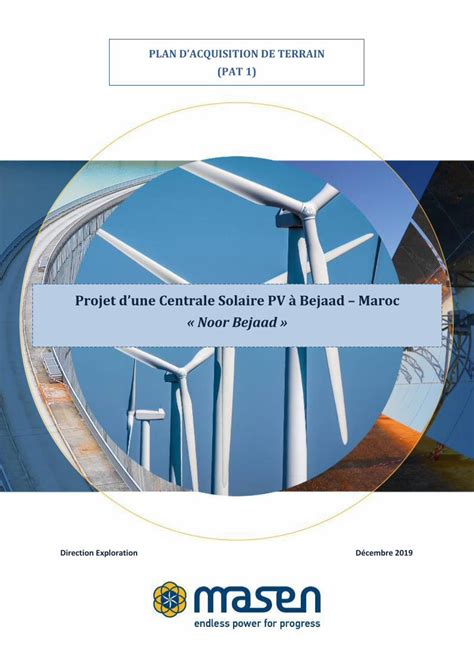 Pdf Projet Dune Centrale Solaire Pv Bejaad Maroc Dokumen Tips