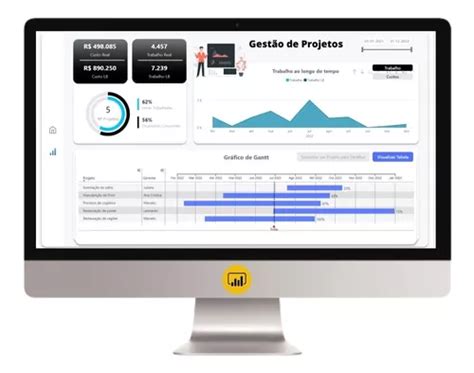 Dashboard Em Power Bi Para Gestão De Projetos Parcelamento sem juros