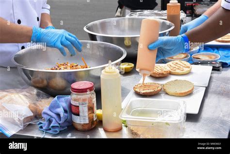 LOS ANGELES sept 4 2017 un spécialiste culinaire de la Garde