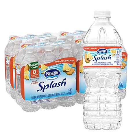 NESTLE PURE LIFE SPLASH NESTLE SPLASH WATER BEVERAGE WITH NATURAL FRUIT
