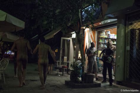 Naked In The Center Of Thessaloniki 12 7 2013 Https Vimeo