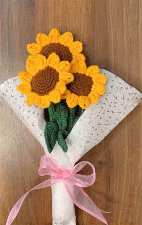 Total 80 Imagen Crochet Girasol Abzlocal Mx
