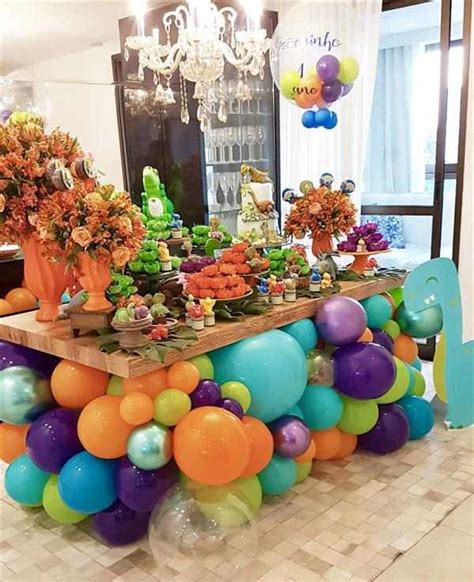 Decoração de festa infantil simples balões Ideias incríveis
