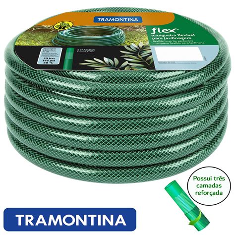 Mangueira Flexivel Para Jardinagem 1 2 20 Metros Verde Shopee Brasil