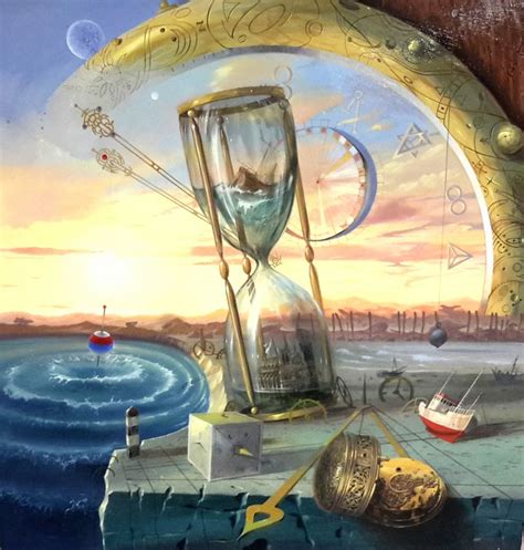 Surreal Paintings By Micha Arkhipoff Surrealism Painting Time Travel