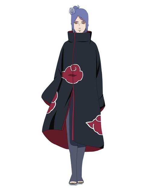 Konan Render 2 By Kangaroogi On DeviantART Konan Akatsuki Anime Naruto