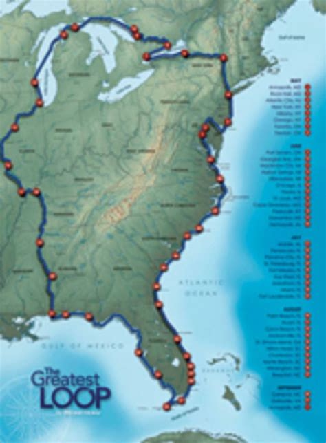 About The Great Loop And The Greatest Loop Intracoastal Waterway
