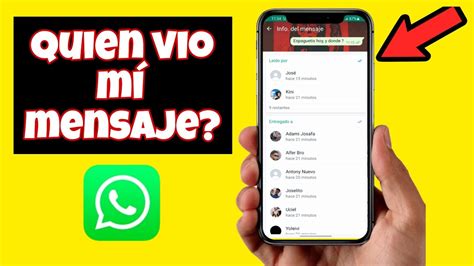 Como saber quien ha leído tus mensajes en un grupo de whatsapp 2024