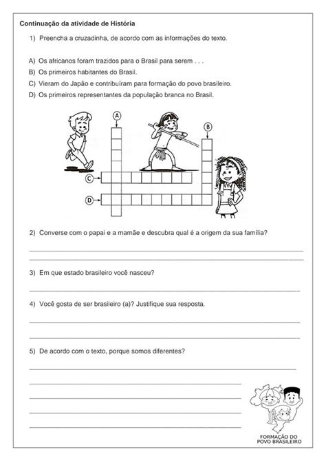História formação do povo brasileiro
