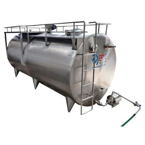 Stainless Steel Horizontal Milk Storage Tank At 90000 00 INR In