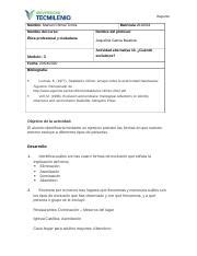 Act 13 Etica Docx Reporte Nombre Manuel Chimal Torres Nombre Del