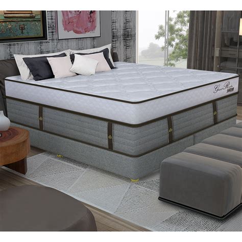 Colchão Cama Box Gazin Molas Ensacadas King Size 193x203 Grand Reale