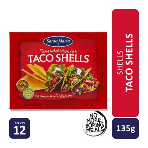Santa Maria Taco Shells 12p 135g SverigeShoppen The Swedish Shop HK