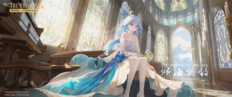Genshin Impact Furina Genshin Impact Anime Anime Girls Wallpaper