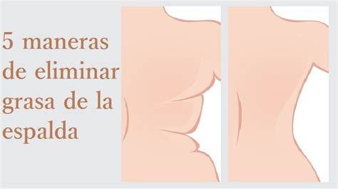 Elimina la grasa del la espalda con 5 rápidos ejercicios desde la