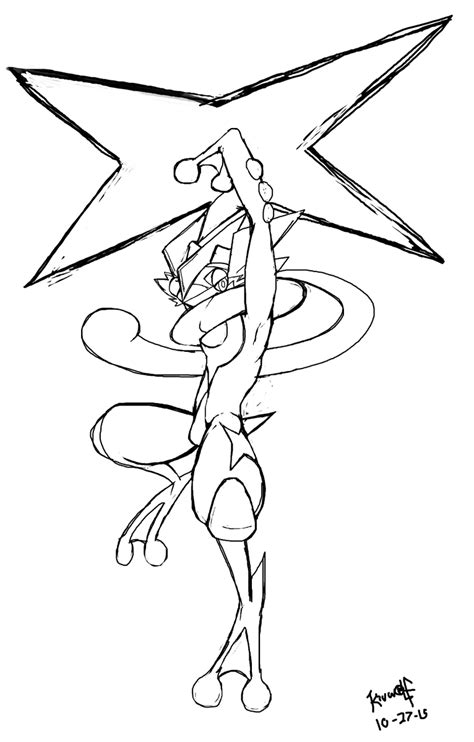 Pokemon Kleurplaat M Greninja Ash Greninja Coloring Page Best Of Ash