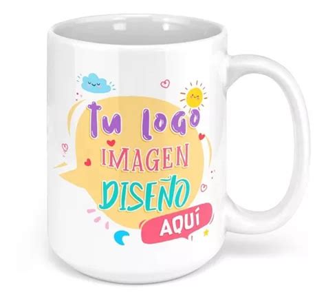 Tazon Taza Sublimada Personalizada Grande 15 Onzas Cuotas sin interés