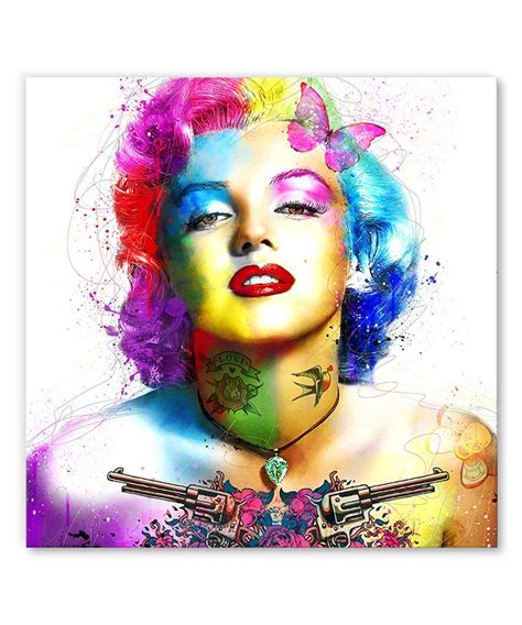Tableau déco Marilyn Monroe pop art punk