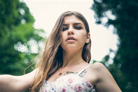 Fondos De Pantalla Amandine Hannah Retrato Mujeres Al Aire Libre