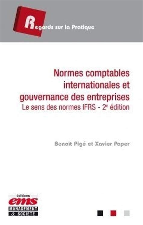 Normes Comptables Internationales Et Gouvernance Des Entreprises Le