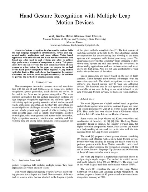 pdf hand gesture recognition with multiple leap motion devices