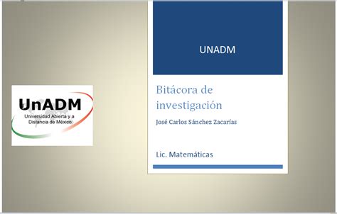 Licenciatura En Matematicas UNADM