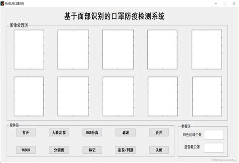 matlab疫情防护面目口罩识别gui 基于matlab的gui口罩识别系统 csdn博客