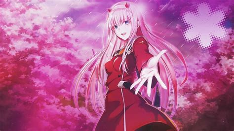 Aesthetic Zero Two Cute Wallpapers Wallpaper Cave