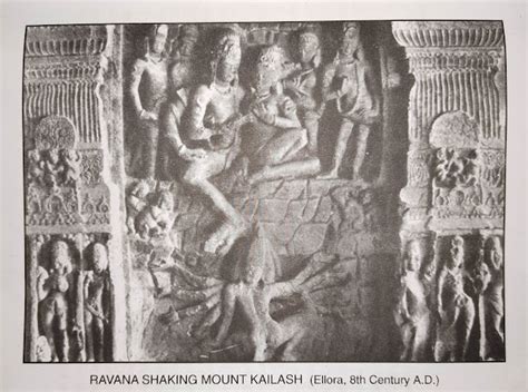 RAVANA SHAKING MOUNT KAILASH