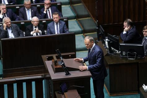 We wtorek w Sejmie exposé premiera Donalda Tuska i głosowanie nad wotum