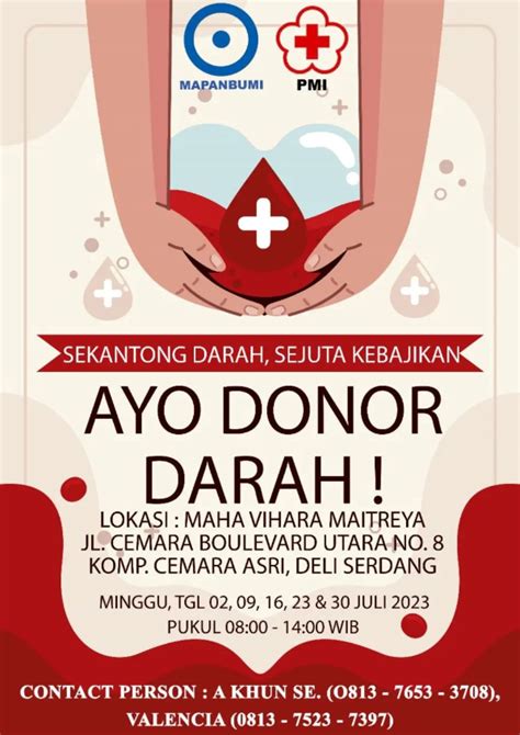 Donor Darah Maha Vihara Maitreya AtmaGo