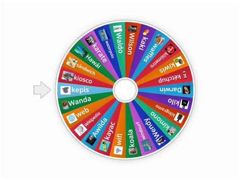 Bingo De Palabras Random Wheel