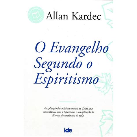O Evangelho Segundo O Espiritismo 14x21 Amazon Br