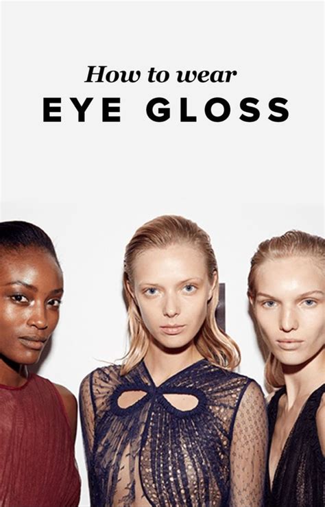 Maquillage De Yeux Gloss et les lèvres ont toujours semblé être le