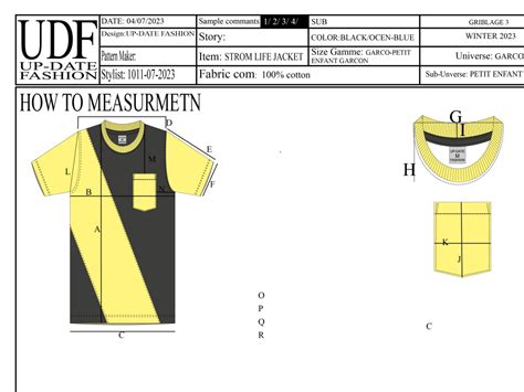 T Shirt Tech Pack Designed For Apparel Sample Bulk Production Upwork