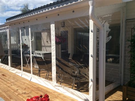Terassille Muovi Ikkuna Soft Windows For Terraces F Tent