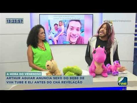 Arthur Aguiar Anuncia Sexo De Bebe De Viih Tube E Eli Antes Do Ch