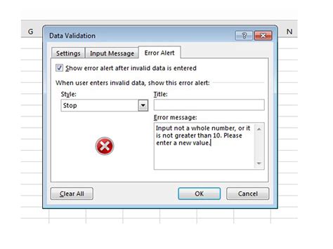 Understanding Excel Data Validation 500 Rockets Marketing