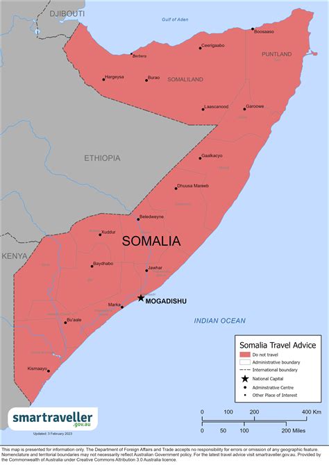 Somalia Travel Advice Safety Smartraveller