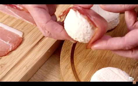 Le Crottin De Ch Vre Frit Au Jambon Cru La Recette