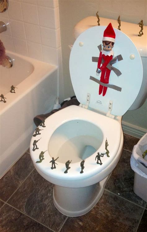 60 Hilarious Silly And Outrageously Funny Elf On The Shelf Ideas