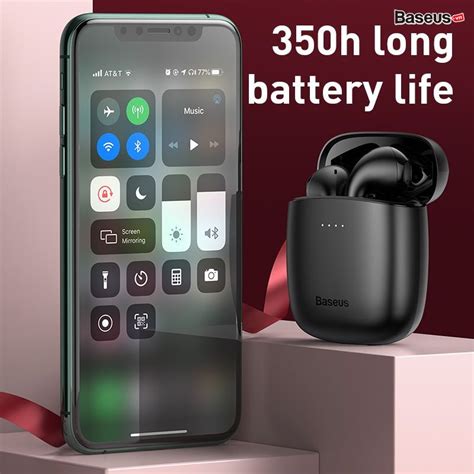 Tai Nghe Baseus Encok W04 W04 Pro TWS Bluetooth 5 0 Wireless Charger