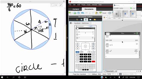 circles inscribed in and circumscribed about regular polygons youtube